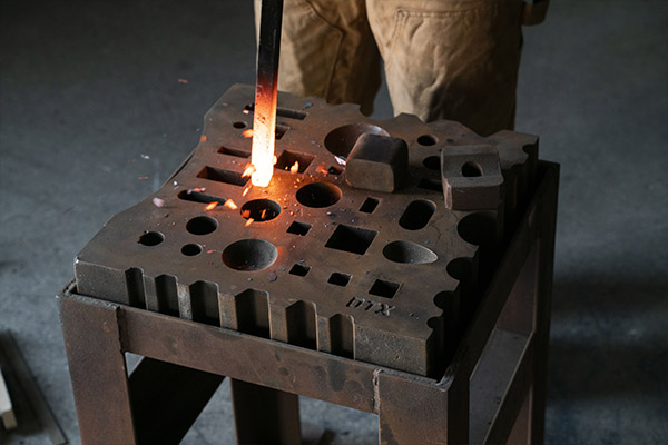 Swage Block - Buy Swaging forming sinking die section steel forging ...